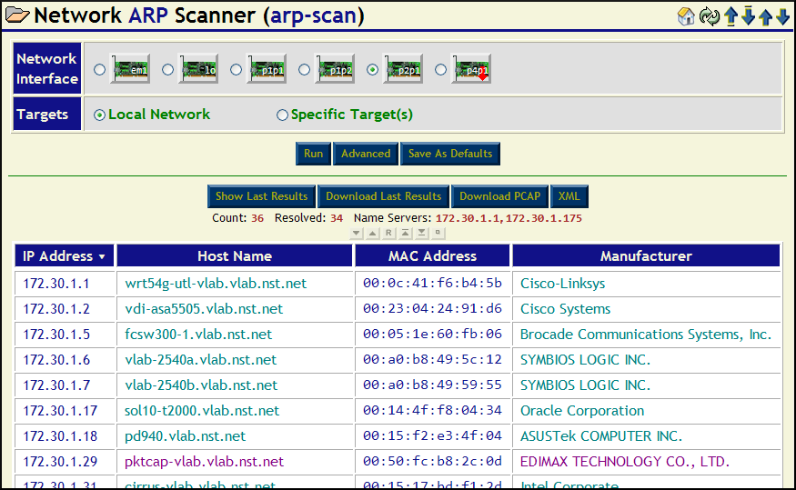 Network Security Toolkit (NST)