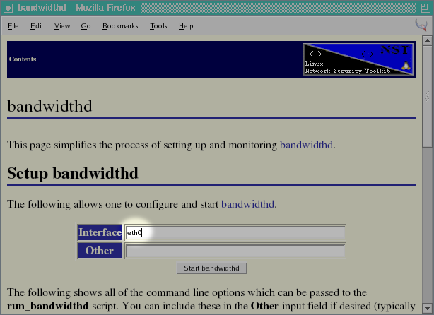 Traffic Monitoring With bandwidthd
